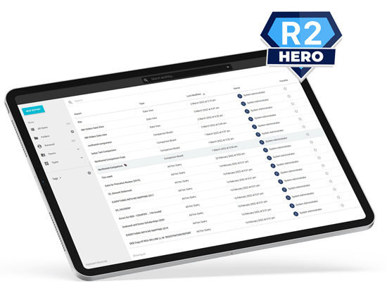 R2 Hero | A secure and customizable analytics platform for R2